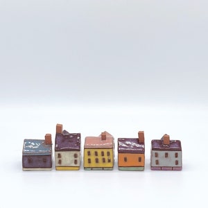 Tiny Ceramic House , Miniature House, British Houses, Cute Pottery ...