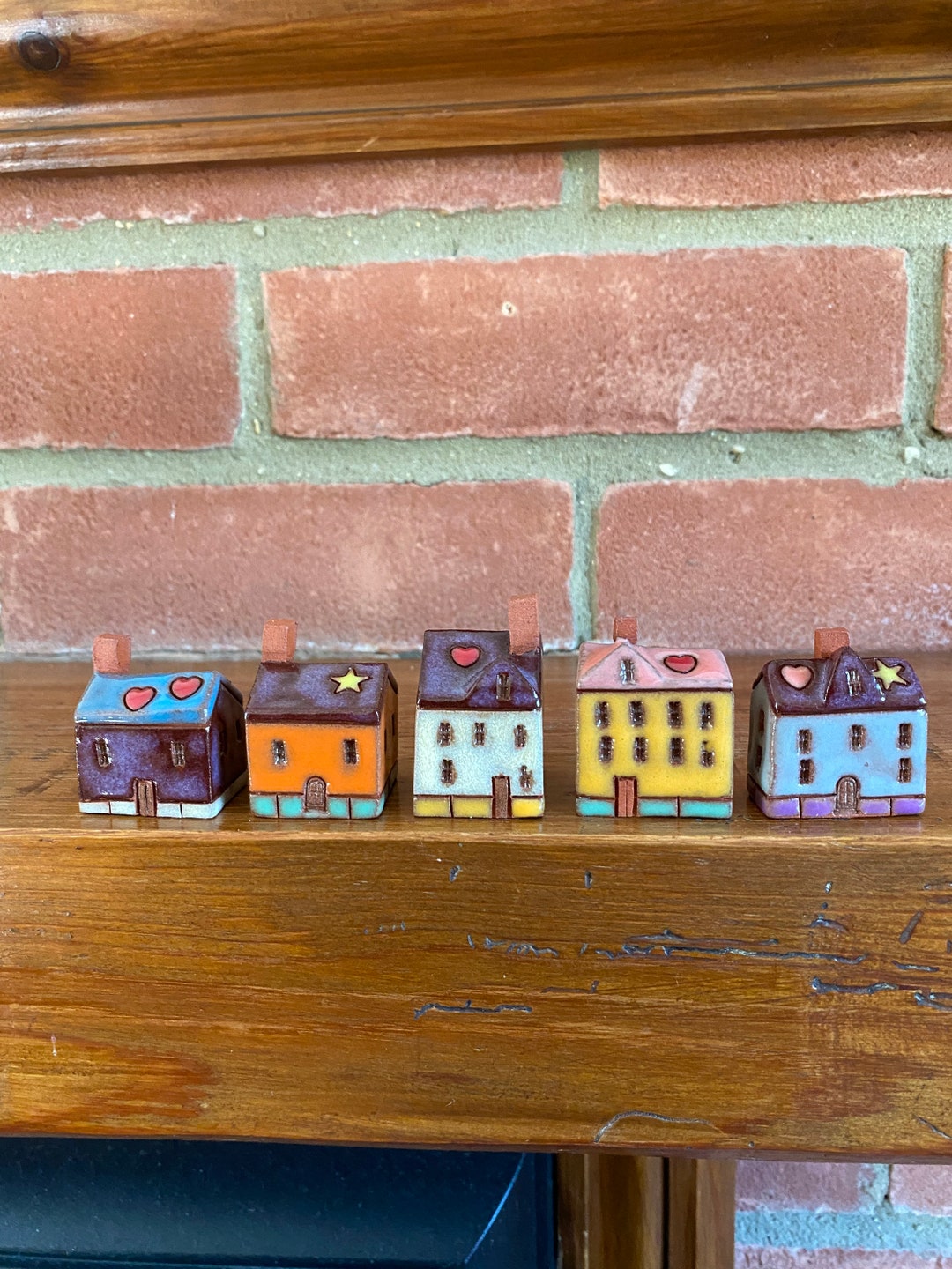 Tiny Ceramic House , Miniature House, British Houses, Cute Pottery ...