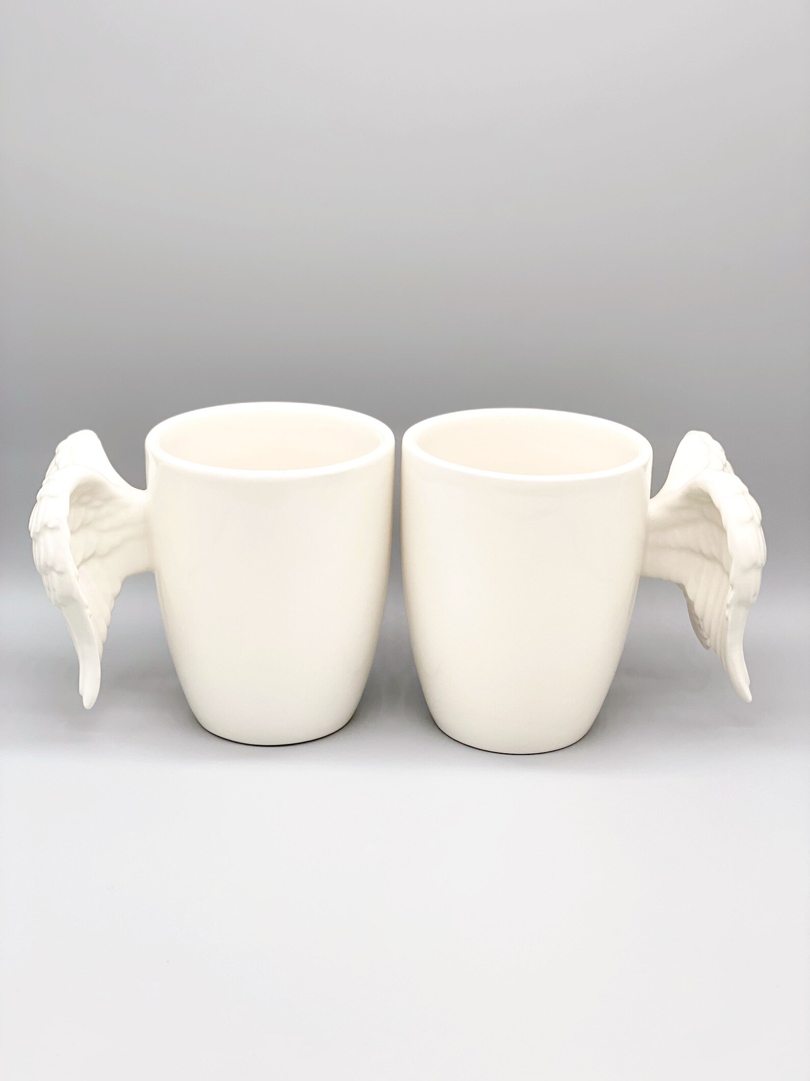 Silver Angel Wings Tea Mug Coffee Mug Decorated Mug - Etsy UK