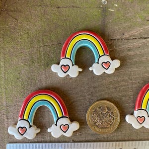 Handmade DIY Mosaic Rainbow Shape Tiles, Ceramic Mosaic Colourful Tile ...