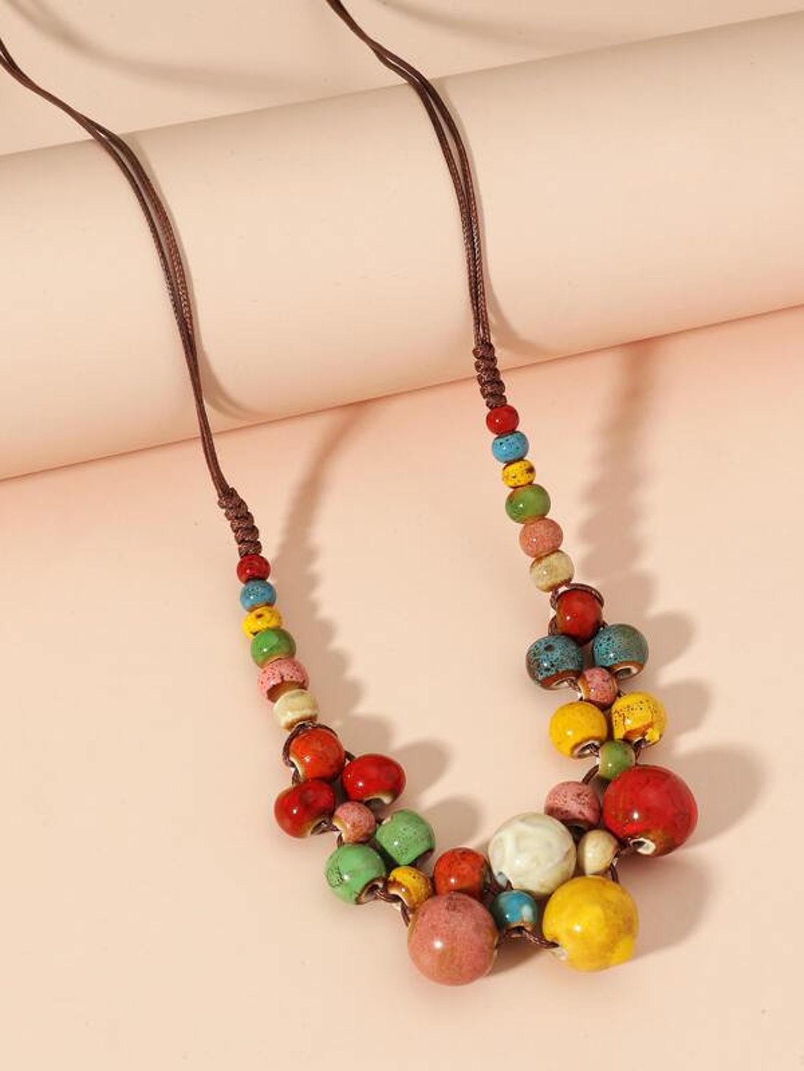 Porcelain Necklace Handmade Ceramic Jewelry Christmas - Etsy