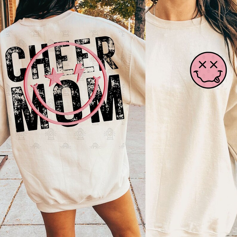 Retro Cheer Collage Design Cheerleading Design Retro Vibes - Etsy