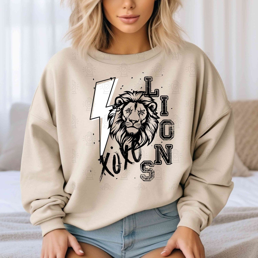 Preppy Mascot, Lions Mascot, Lion Pride, Mascot Vibes, School T-shirt ...