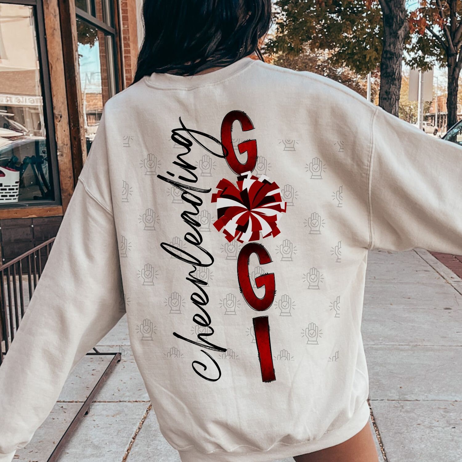 Retro Cheer Collage Design, Cheerleading Design, Retro Vibes ...