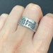 Farm Life Metal Stamped Ring, Metal Stamper Ring, Hand Stamped Jewelry ...