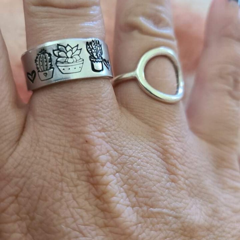 Succulent Ring - Etsy