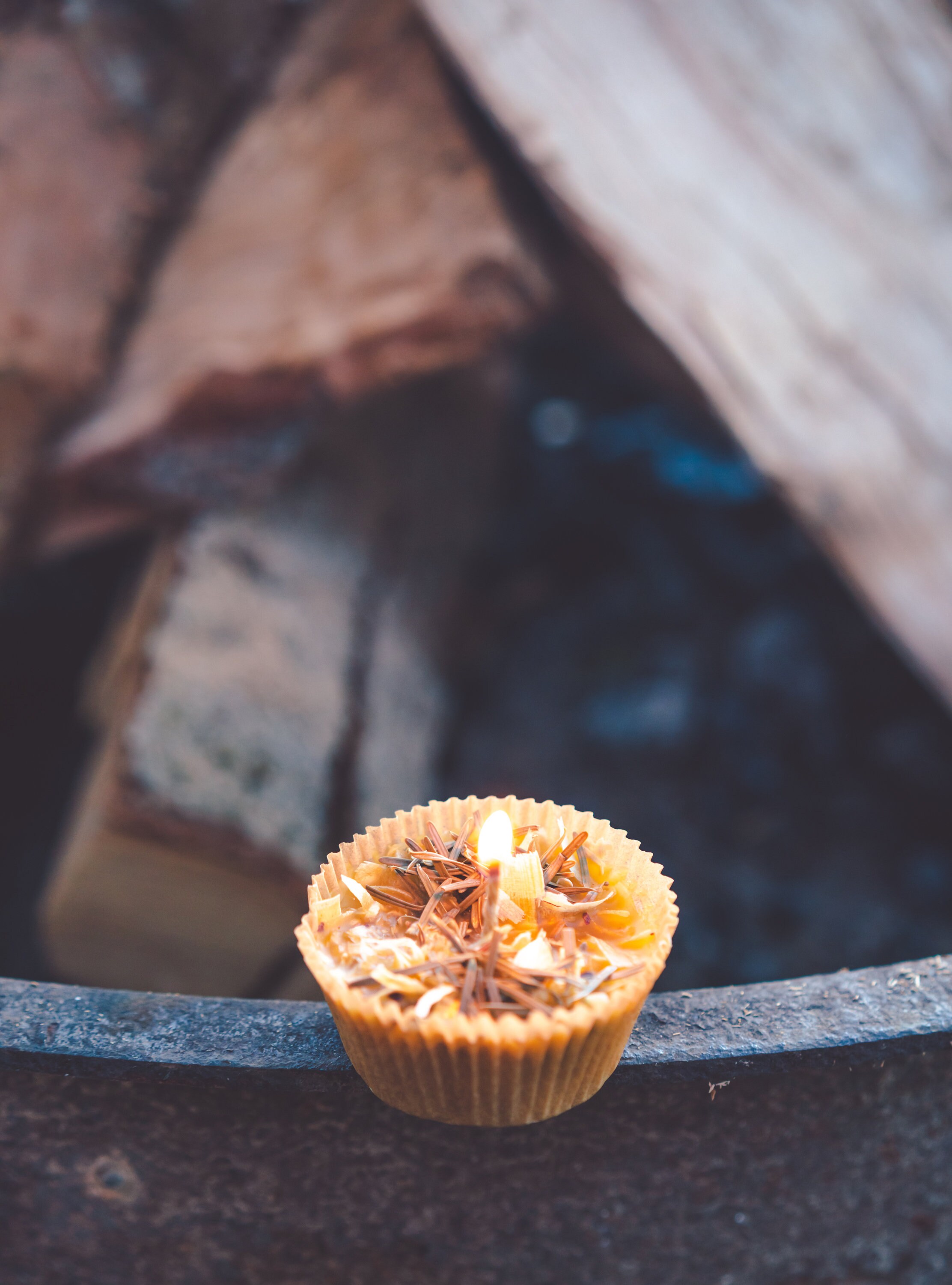 Unscented Fire Starters 3-pack Beeswax Eco-friendly | Etsy