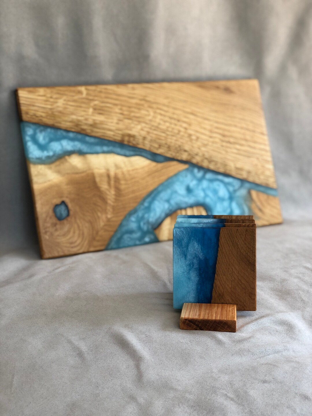 Custom Made Serving Tray | Cutting Board | Cheese Paddle | Wooden Epoxy ...