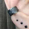 Silver Ear Cuff With Custom Viking Runes Choose 5 Runes for Your ...