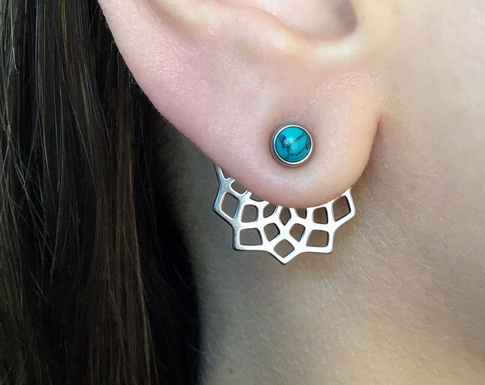 Decorated Ear Jacket - Etsy