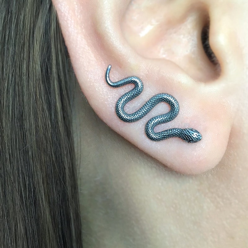 Animal Ear Crawler Earrings - Etsy