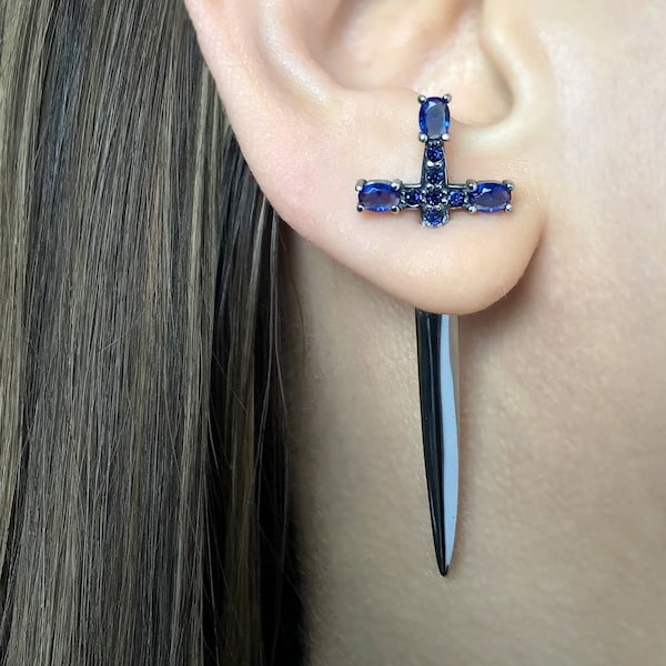 Sword Earrings - Etsy
