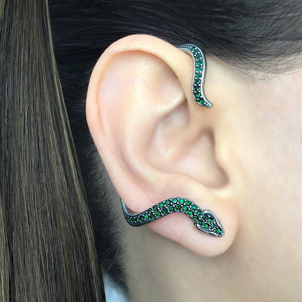 Snake Earrings - Etsy