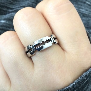 Razor Blade Ring,stainless Steel Razor Blade Ring , Razor Blade Jewelry ...