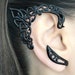 Thorns Ear Cuff, Gothic Ear Cuff, Stainless Steel Cuff, Gothic Jewelry ...