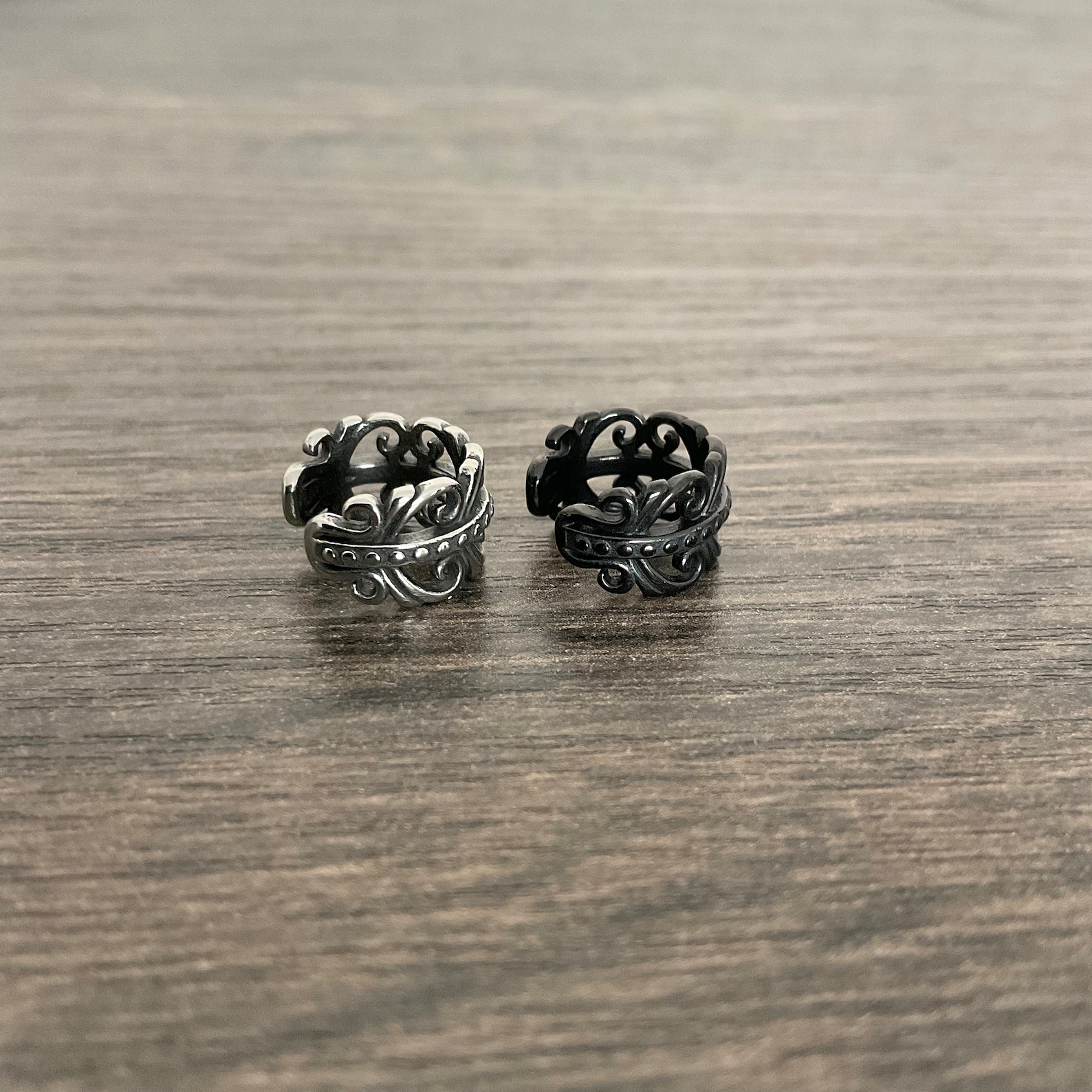 Ear Cuff Gothic Ear Cuff Stainless Steel Earrings Gothic - Etsy