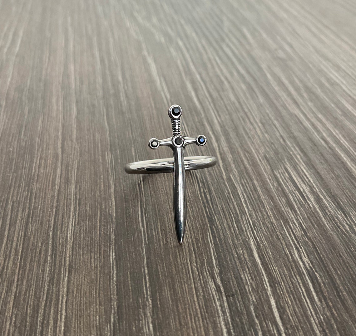 Sword Ring Dagger Ring Sword Jewelry Gothic Ring Gothic | Etsy