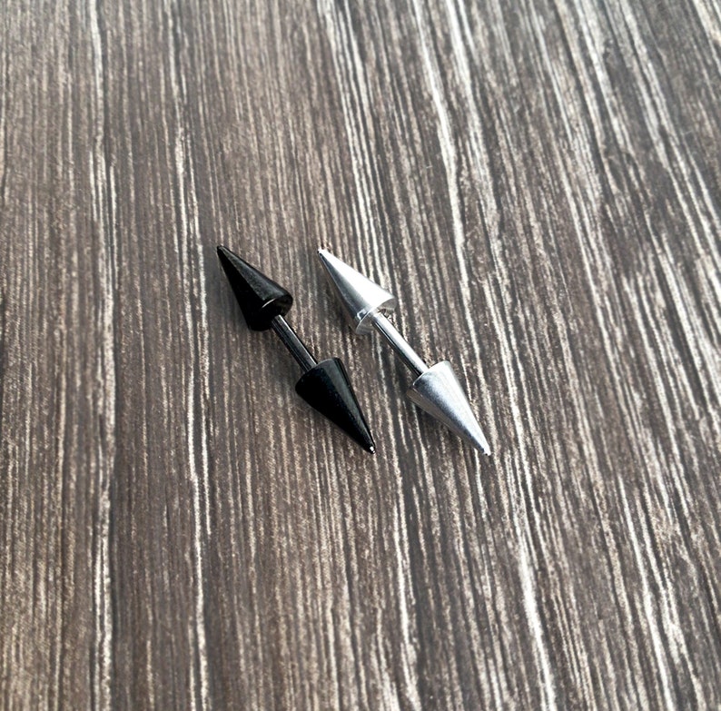 SINGLE Spike Cartilage Earring Helix Stud Cartilage Stud - Etsy