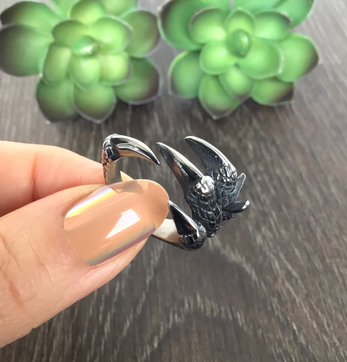 Dragon Claw Ringstainless Steel Dragon Claw Ring gothic - Etsy