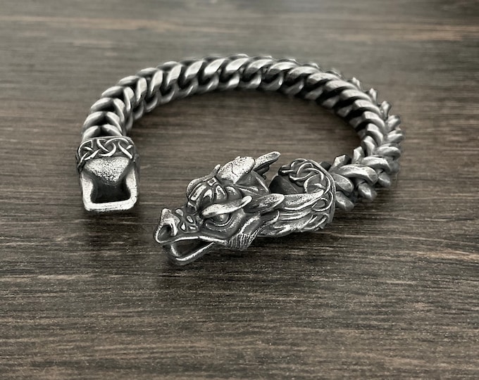 Dragon Armband STERLING SILBER 925 Türkis Chinesischer Drache Altes ...