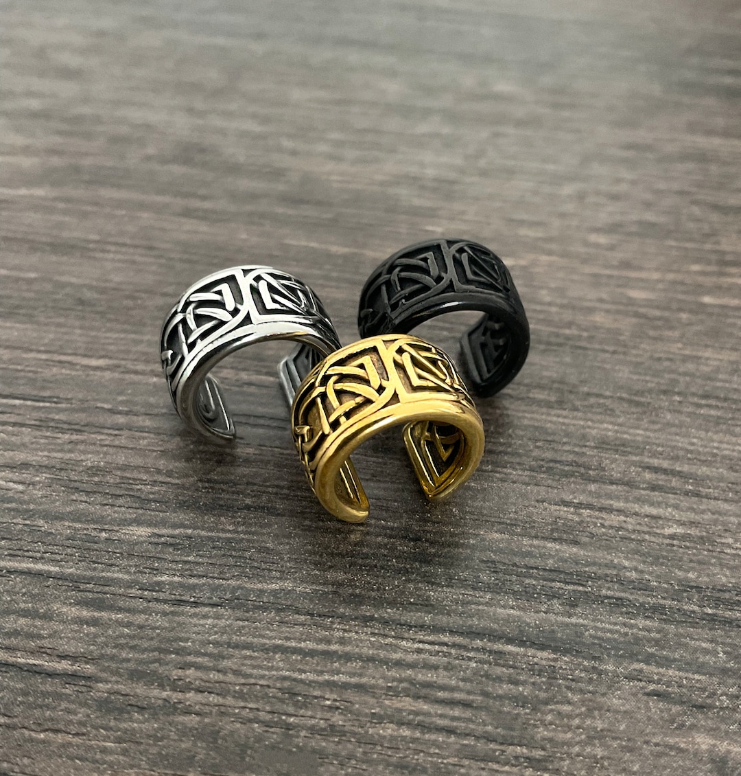 Celtic Ear Cuff, Ear Cuff, Cuff Earring, Celtic Jewelry, Viking Jewelry ...