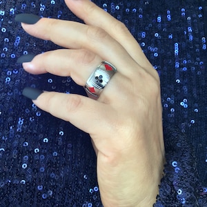 Playing Cards Suits Ring,stainless Steel Ring , Playing Cards Jewelry ...