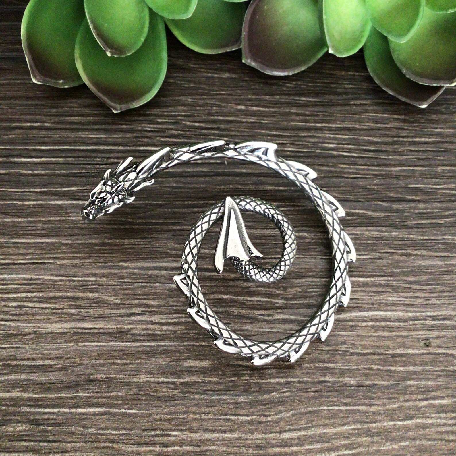 Dragon Ear Cuff, Gothic Jewelry (single), Ear Wrap - Etsy