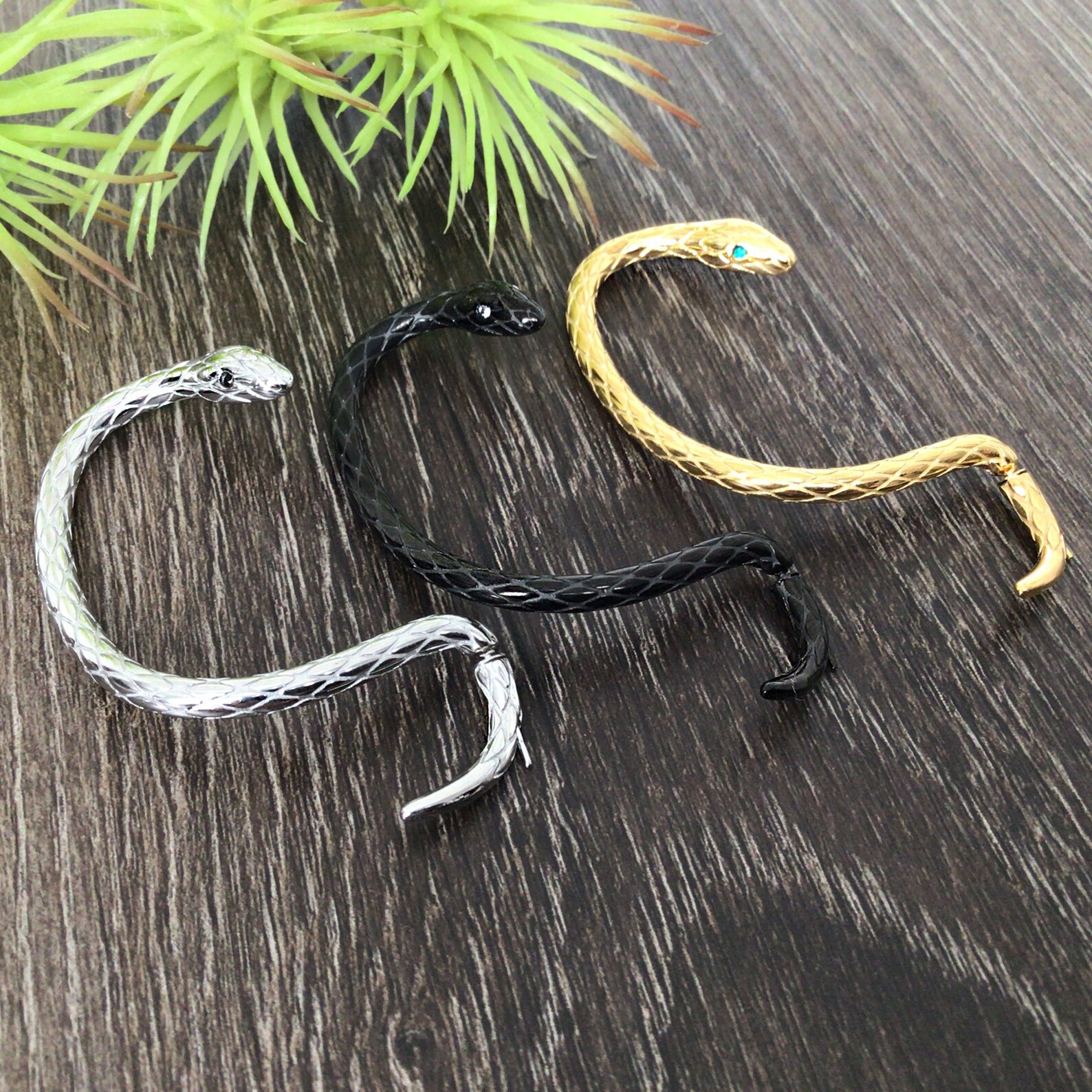 SINGLE Snake Cuff Earring Snake Cuff Earring Gothic Earring - Etsy