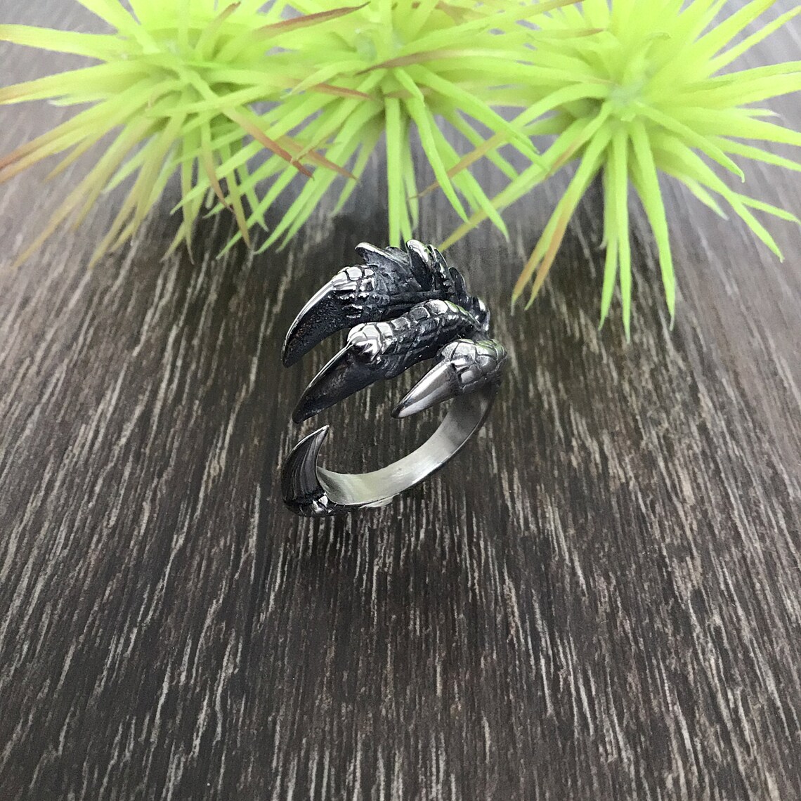 Dragon Claw Ringstainless Steel Dragon Claw Ring gothic - Etsy