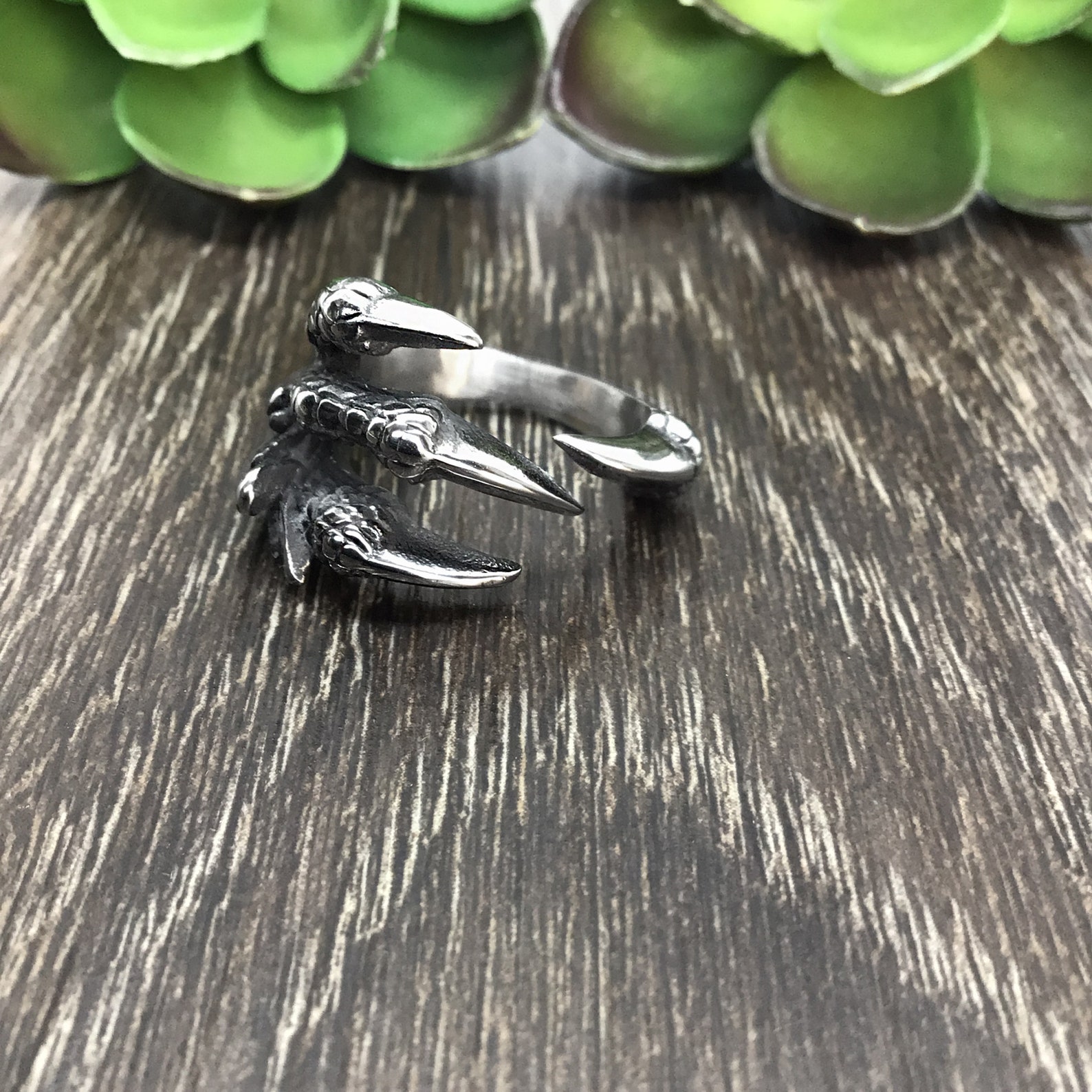 Dragon Claw Ringstainless Steel Dragon Claw Ring gothic - Etsy