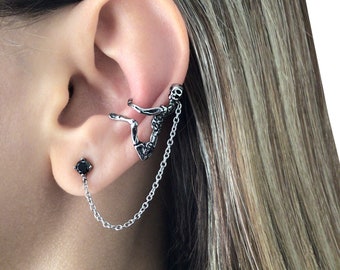 Gothic Ear Cuff | Etsy