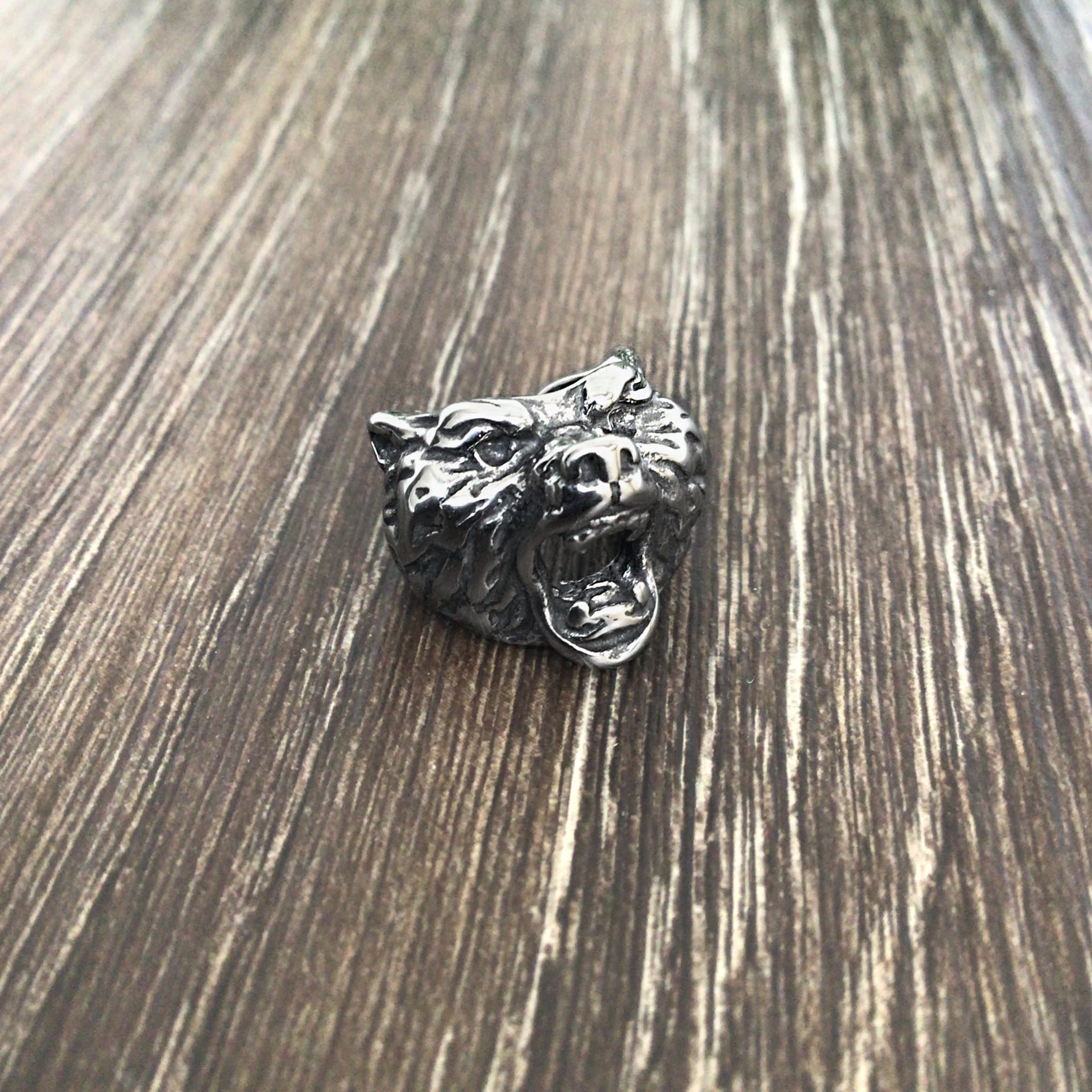 Bear Ear cuff gothic ear cuff stainless steel earrings ear | Etsy