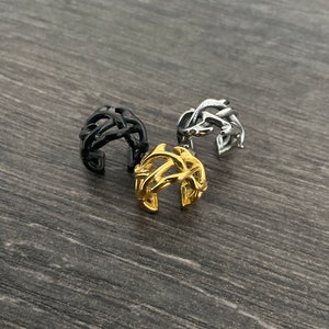 Thorns Ear Cuff, Gothic Ear Cuff, Stainless Steel Cuff, Gothic Jewelry ...