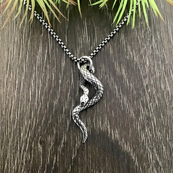 Serpent Necklace - Etsy