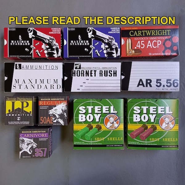 Resident Evil Ammo Box - Buy Online - Etsy