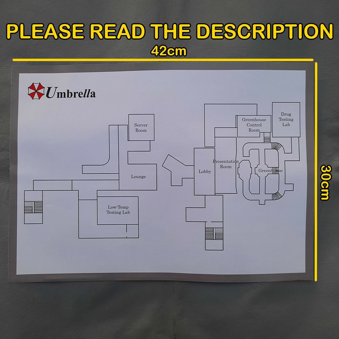 Resident Evil 2 Remake RPD Police Station Floors Sewer and - Etsy