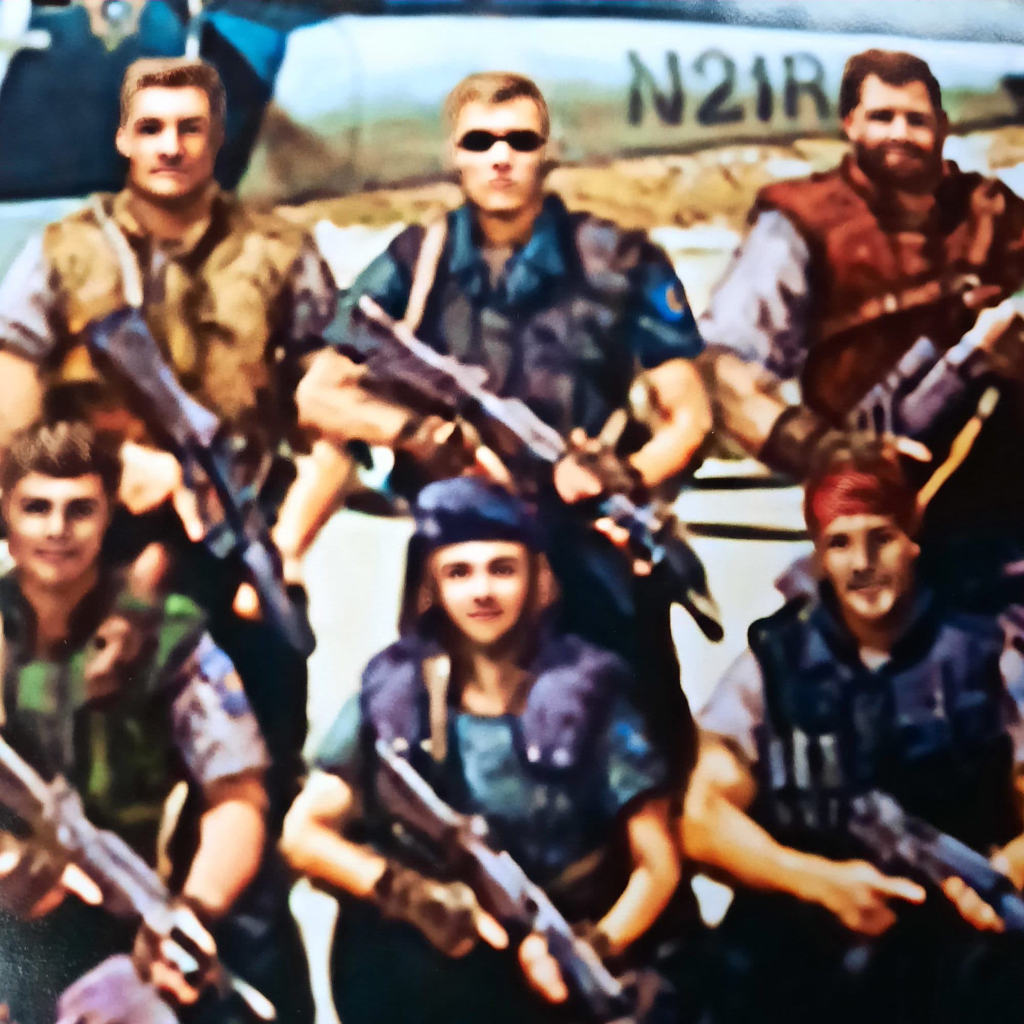 Resident Evil Stars Team Photo - Etsy Ireland