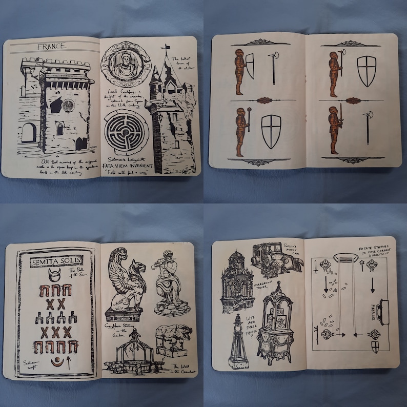 Uncharted 3: Diario de Nathan Drake | Etsy