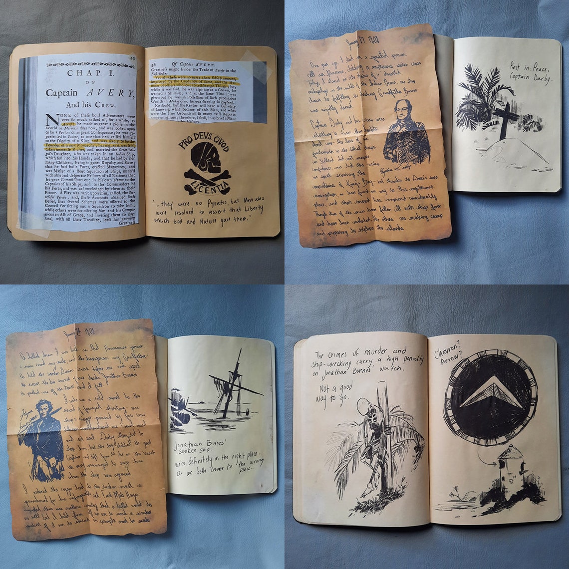 Uncharted 4 Nathan Drake's Journal - Etsy