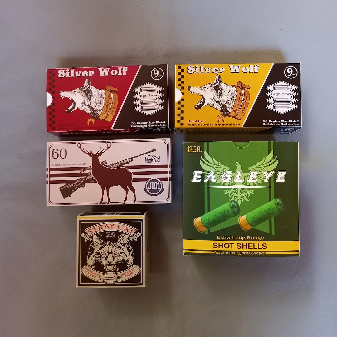 Resident Evil 8 Village Ammo Box - Etsy