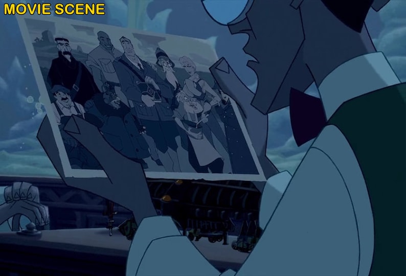 Atlantis: The Lost Empire Characters Dossier Files | Etsy