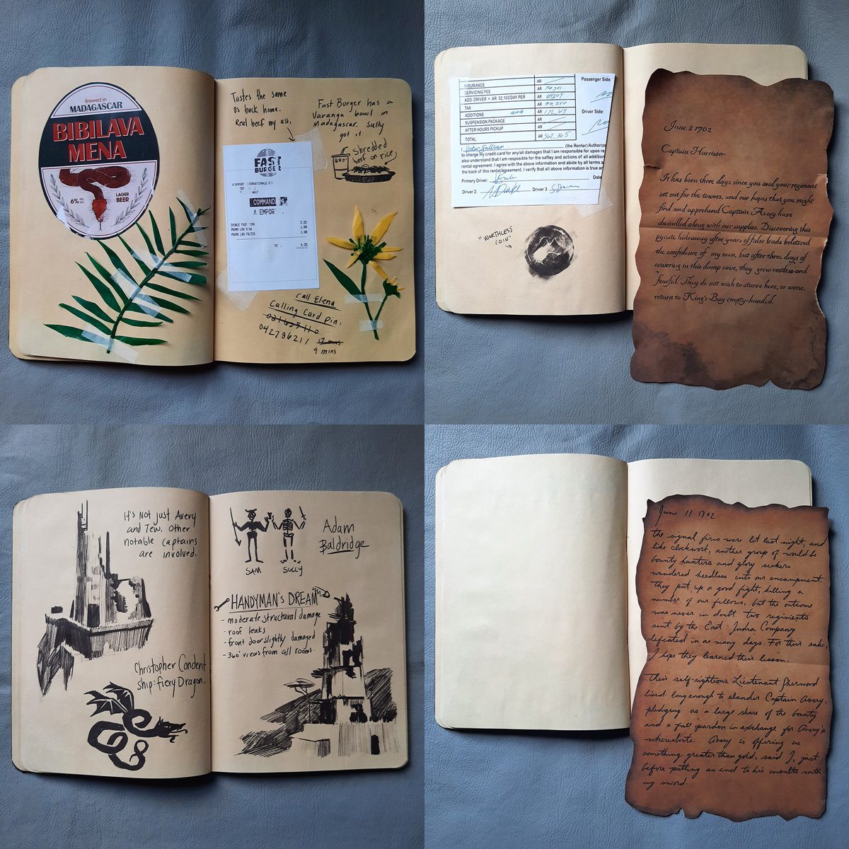 Uncharted 4: Nathan Drake's Journal - Etsy