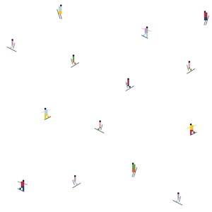 Little Snowboarders and Skiers Cross Stitch Pattern - Etsy