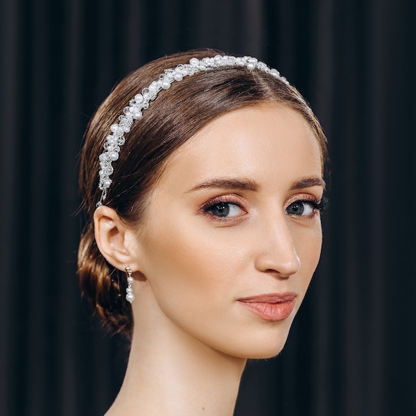 Beaded Headpiece - Etsy