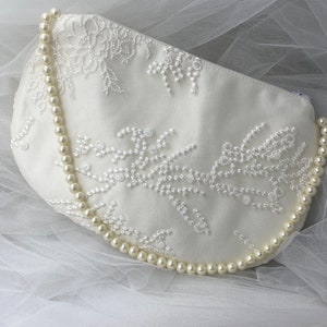 Ivory Lace Bridal Purse, Clutch for Wedding Day, Bridesmaid Purse - Etsy