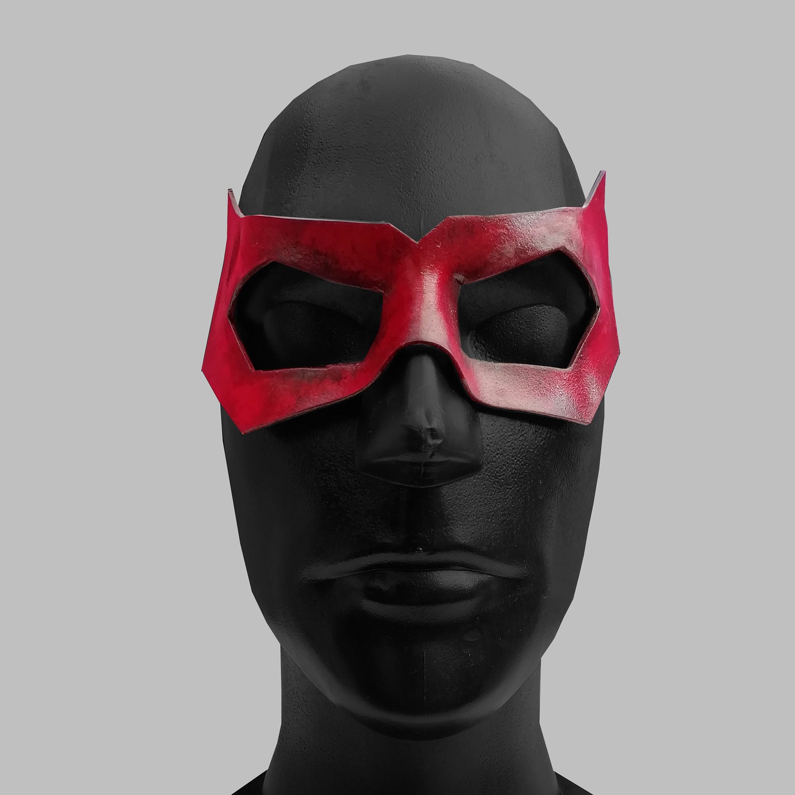 Red Hood Inspired Eye Mask Superhero Cosplay Costume Mask | Etsy