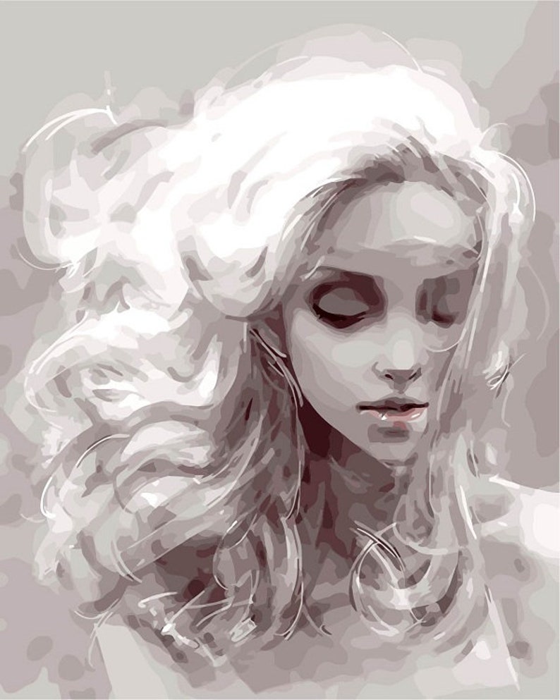 DIY Painting by Numbers Kit Canvas Painting for Adults and | Etsy