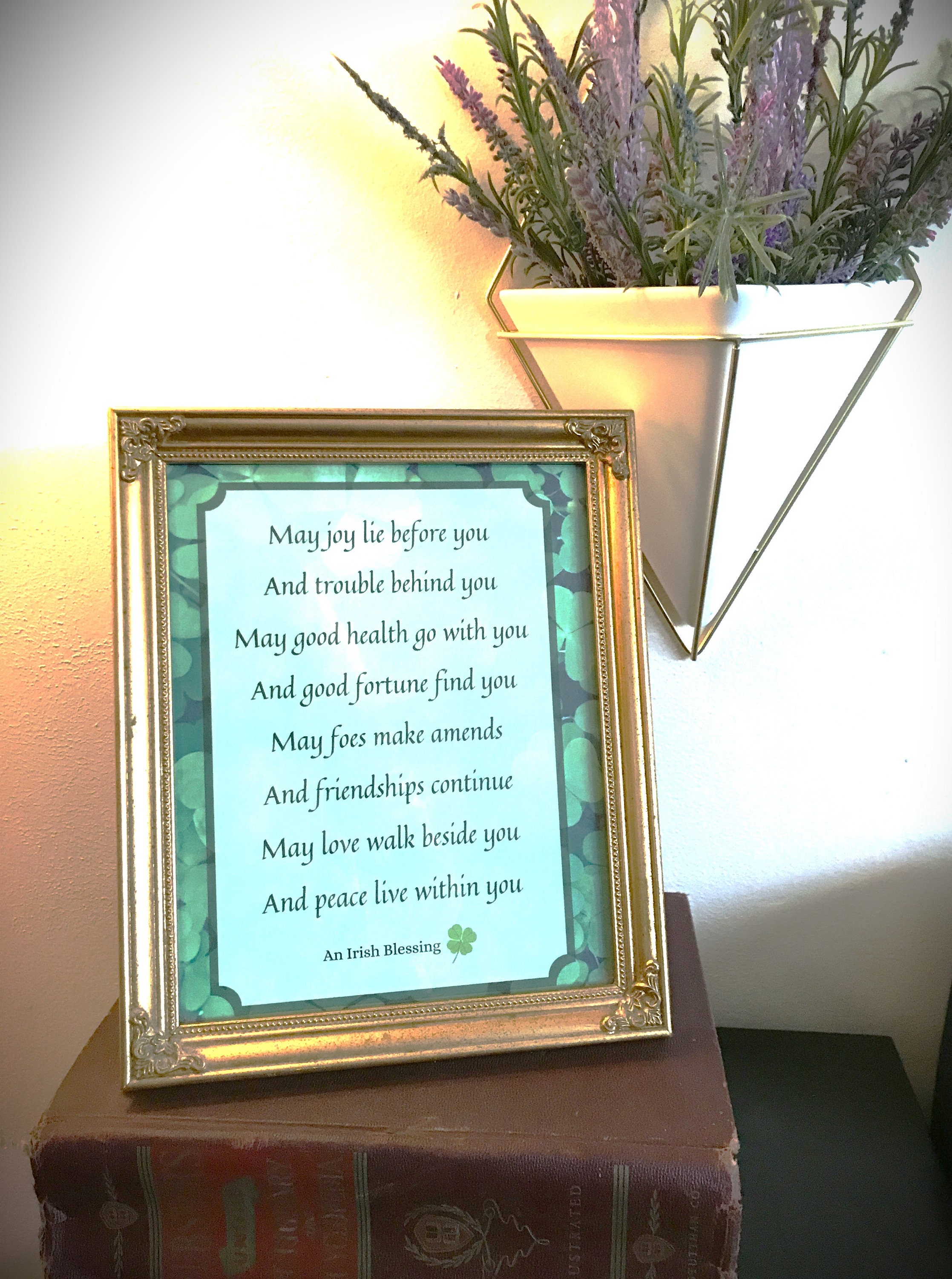 Irish Blessing for Saint Patrick's Day, Digital Download, St Pat's ...