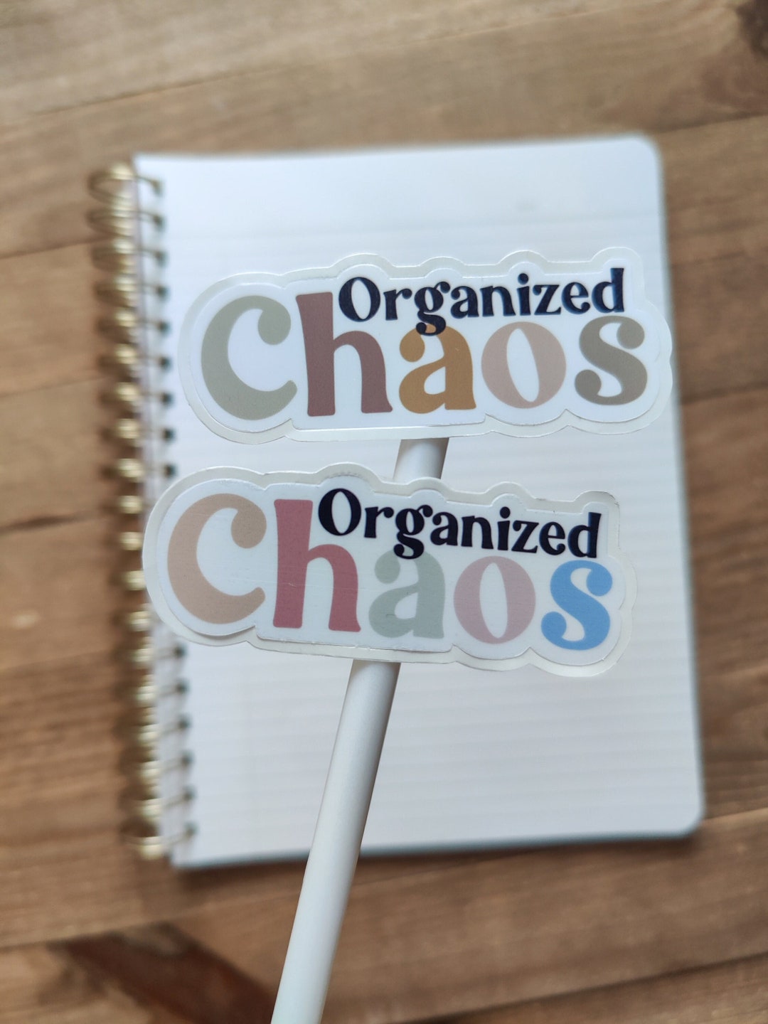 Organized Chaos Die-cut Sticker | Weather Proof Sticker, Vinyl Sticker ...