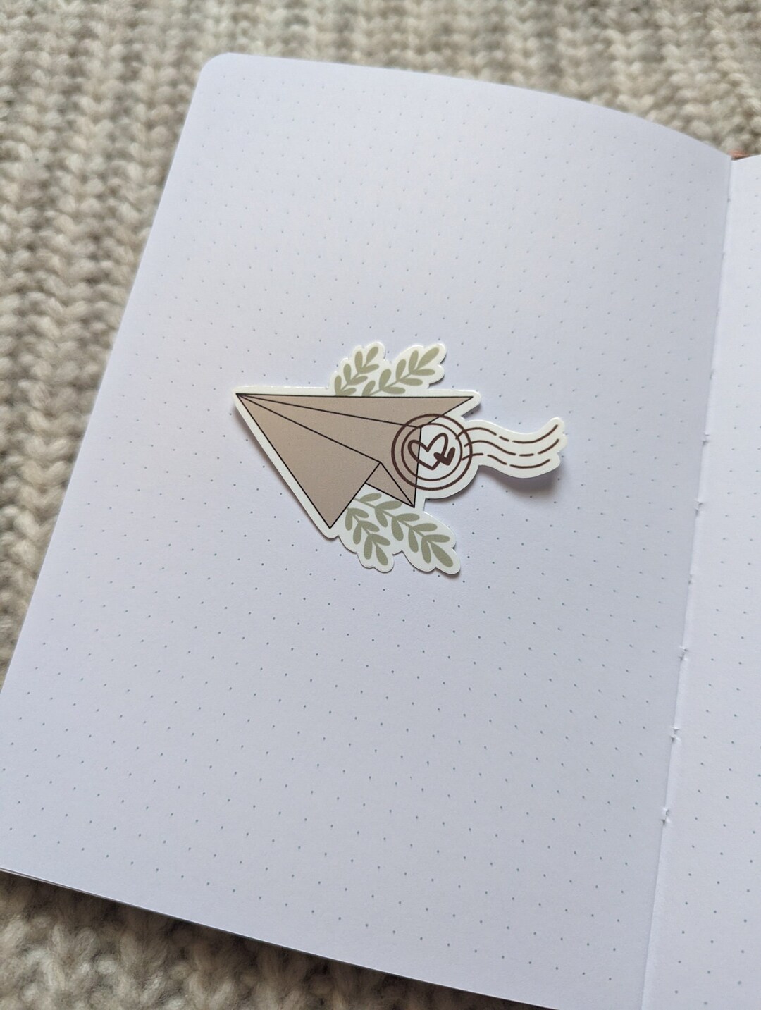 Paper Airplane Die-cut Sticker | Weatherproof Sticker, Vinyl Sticker ...